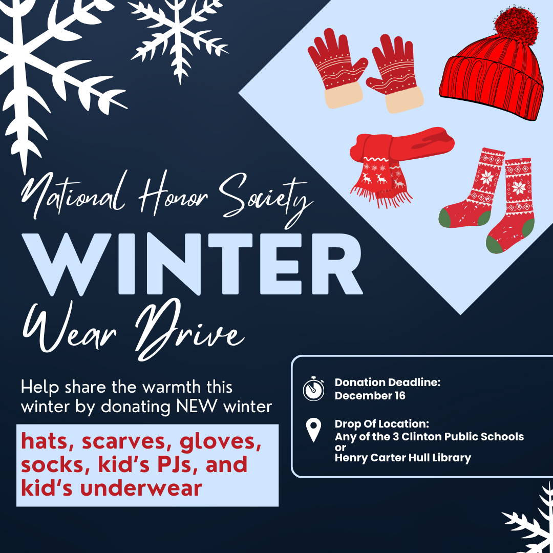 National Honor Society Winter Wear Drive – The Morgan PawPrint
